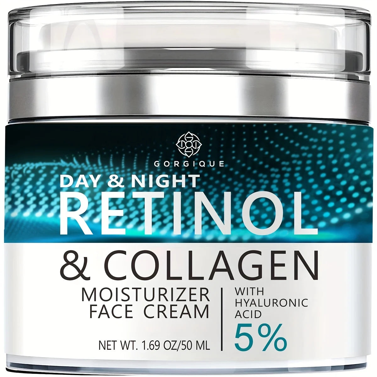 Face Moisturizer Retinol Cream - Day & Night Anti Aging Moisturizing C
